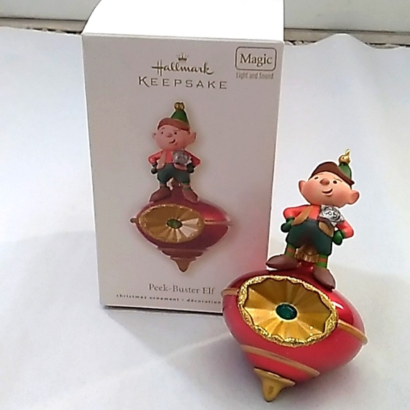 Hallmark | Holiday | Hallmark Ornament Peekbuster Elf | Poshmark